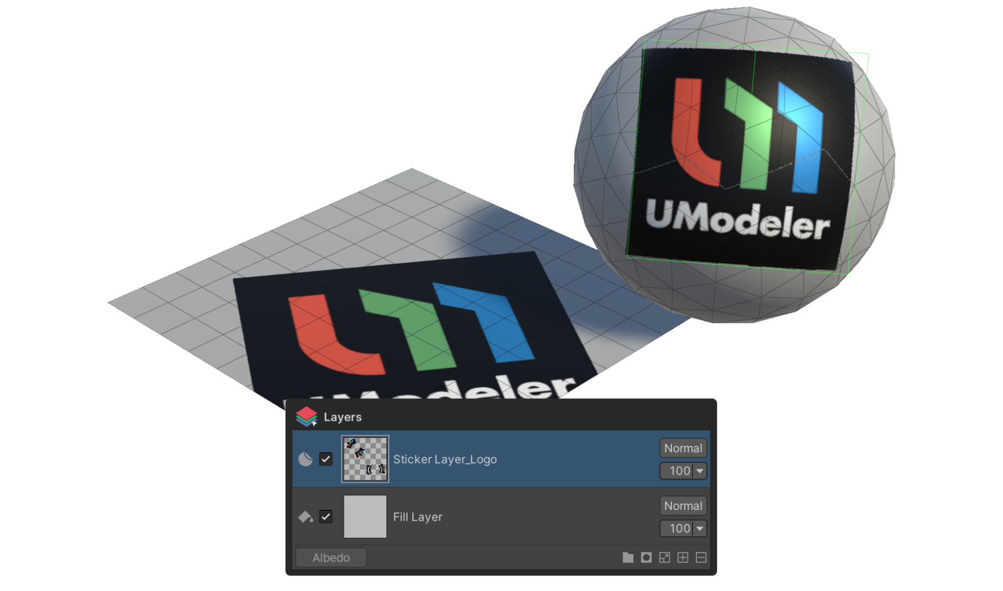 Painting on the model surface with Painting 3D Mode - Unity Learn